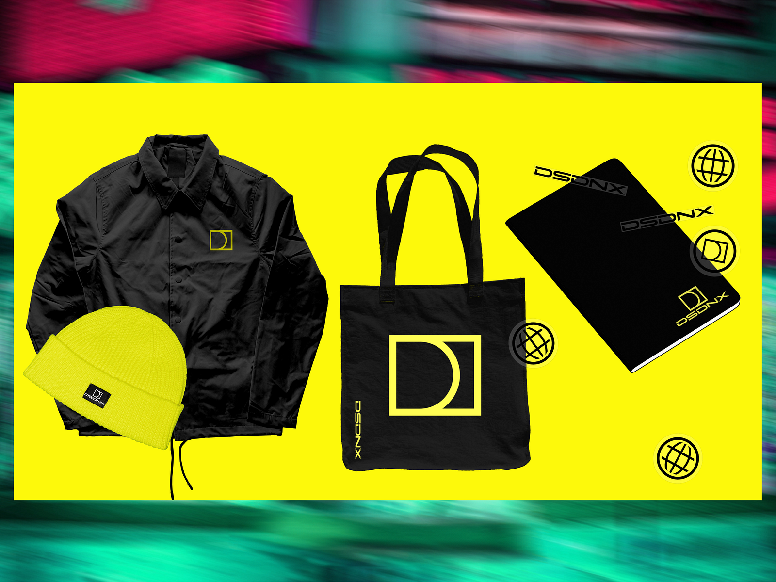 Merch Presentation by hotburo on Dribbble