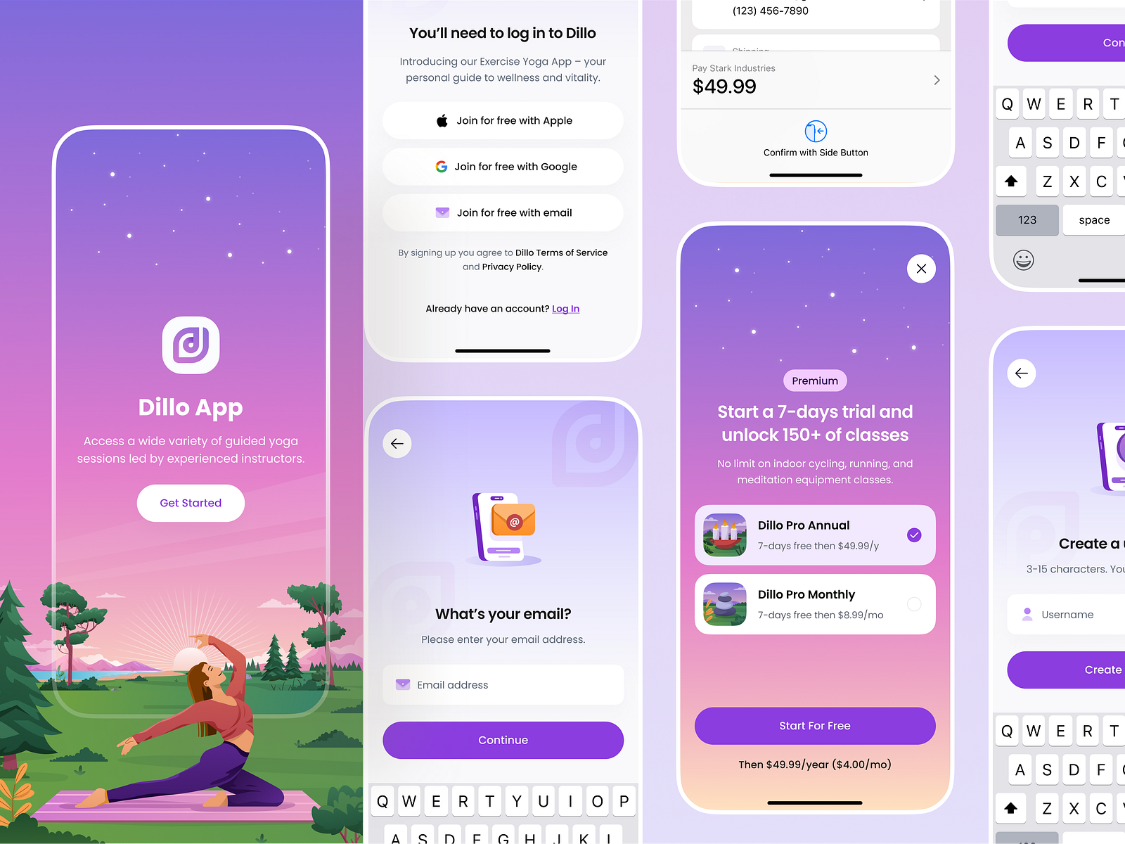 Mindfulness and Meditation Mobile App by Pandi Atuk on Dribbble