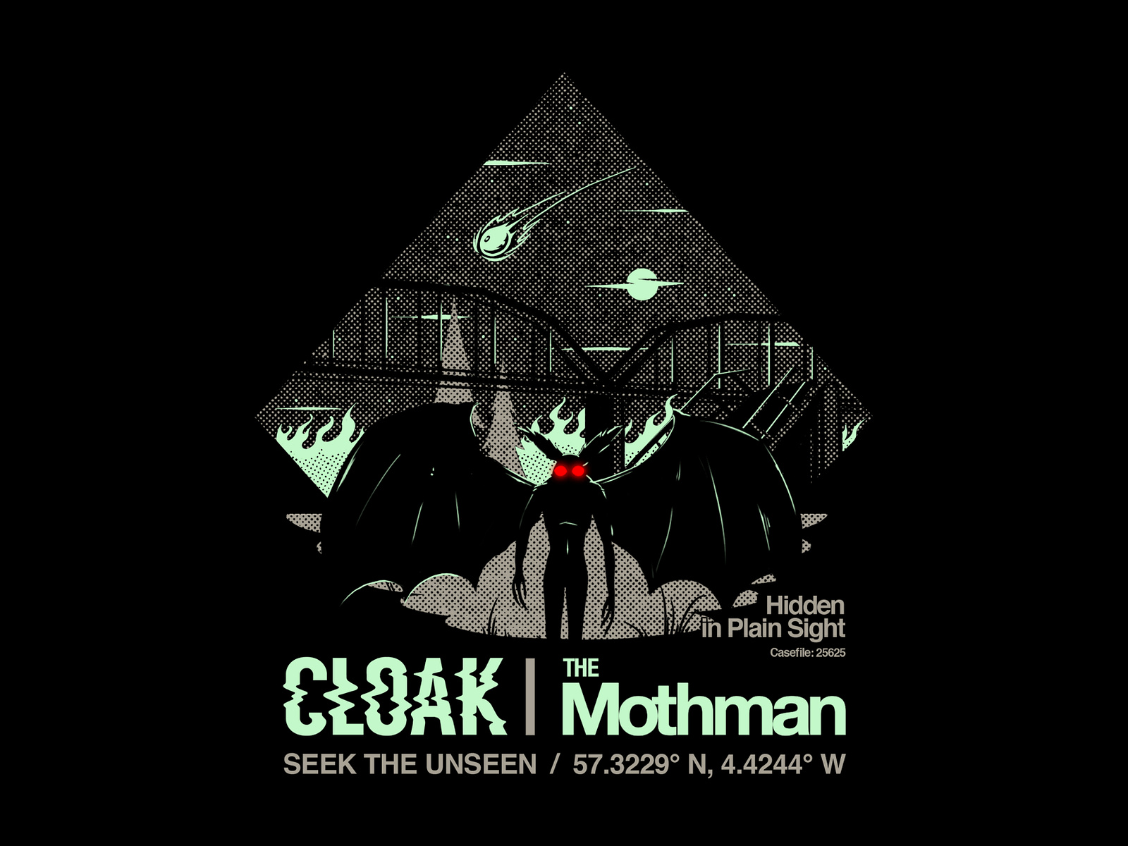 Cloak - Cryptid Mothman by Andrew Jurado on Dribbble