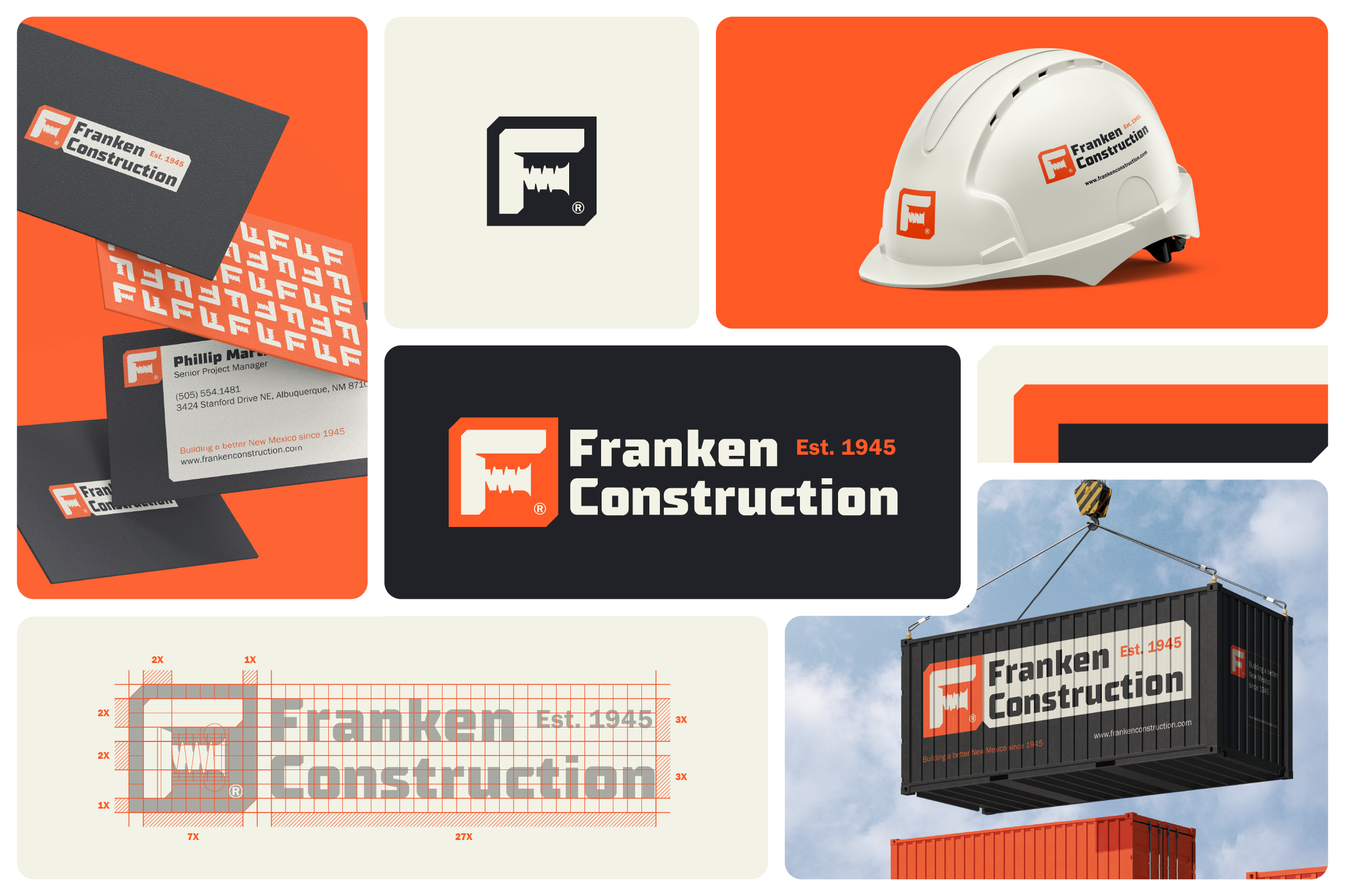 Franken Construction Brand Identity by Dichisito Design on Dribbble