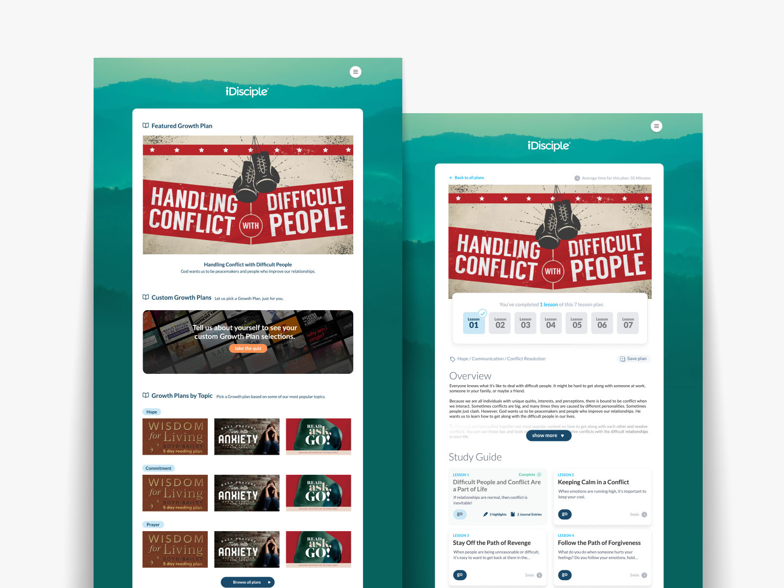 Bible Study UI/UX by Rachel Dewing on Dribbble