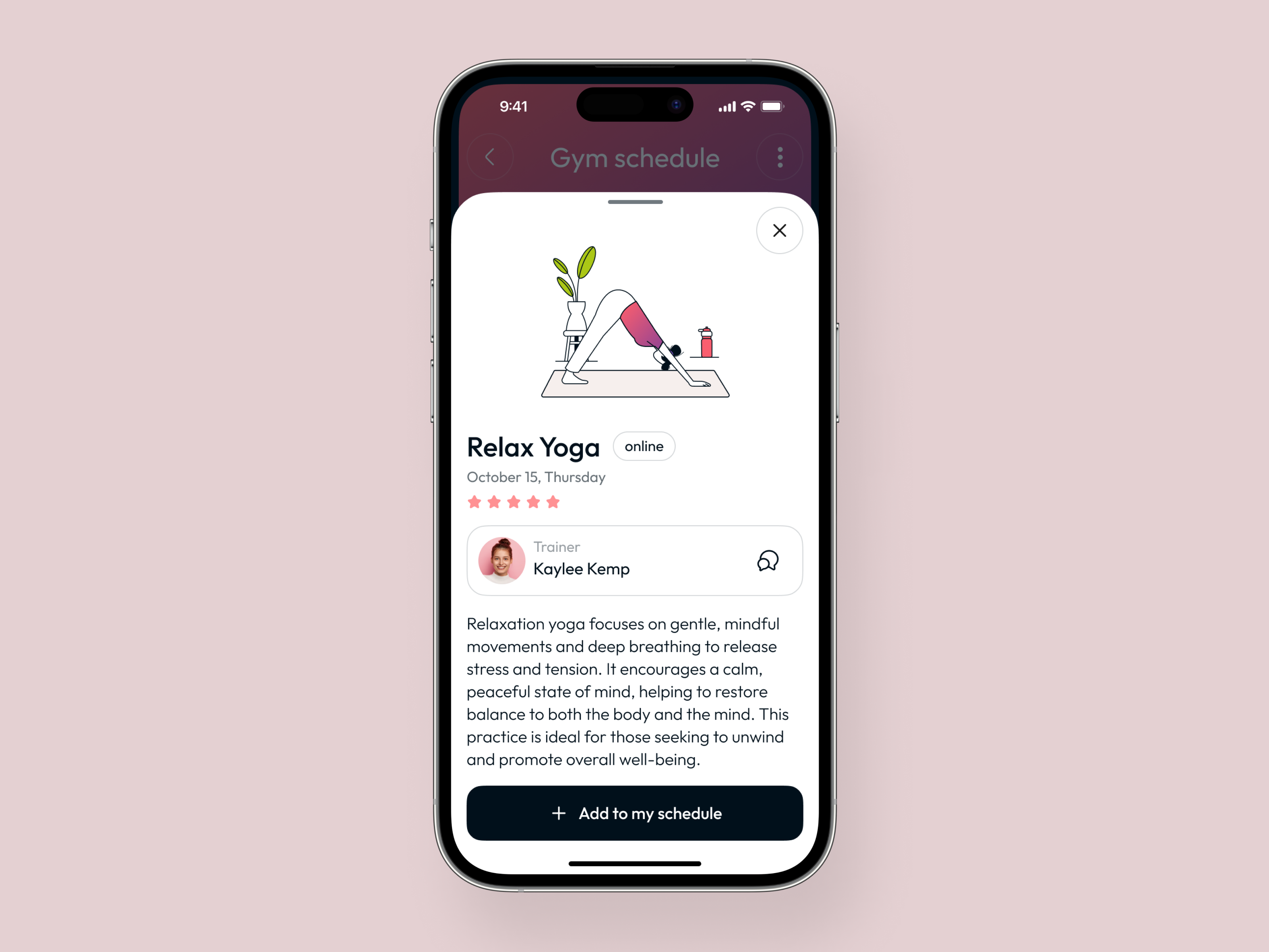 Workout Schedule App by Ronas IT | UI/UX Team on Dribbble