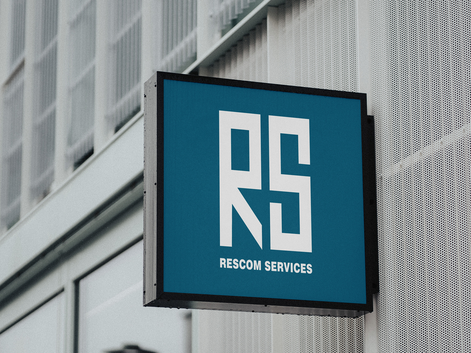 Rescom Services by Umair Shahid on Dribbble