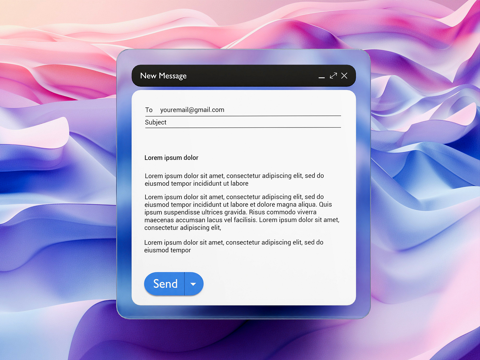 Email Template mockup by Md Manik Hossen on Dribbble
