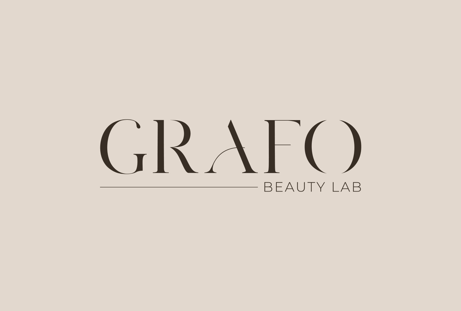 Logo Design | GRAFO Beauty Lab by Cezara Negoescu on Dribbble