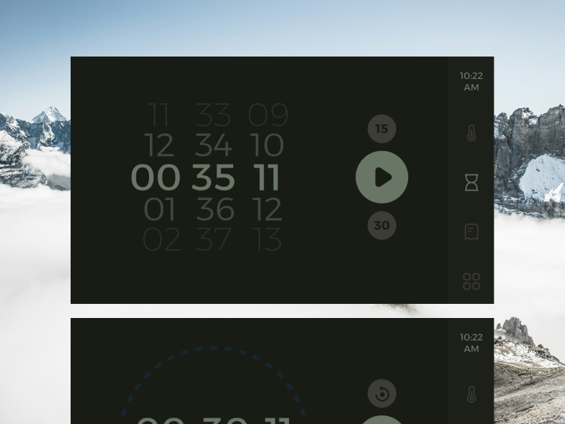Day 14 | Countdown Timer by Ahmad Ubaidillah on Dribbble