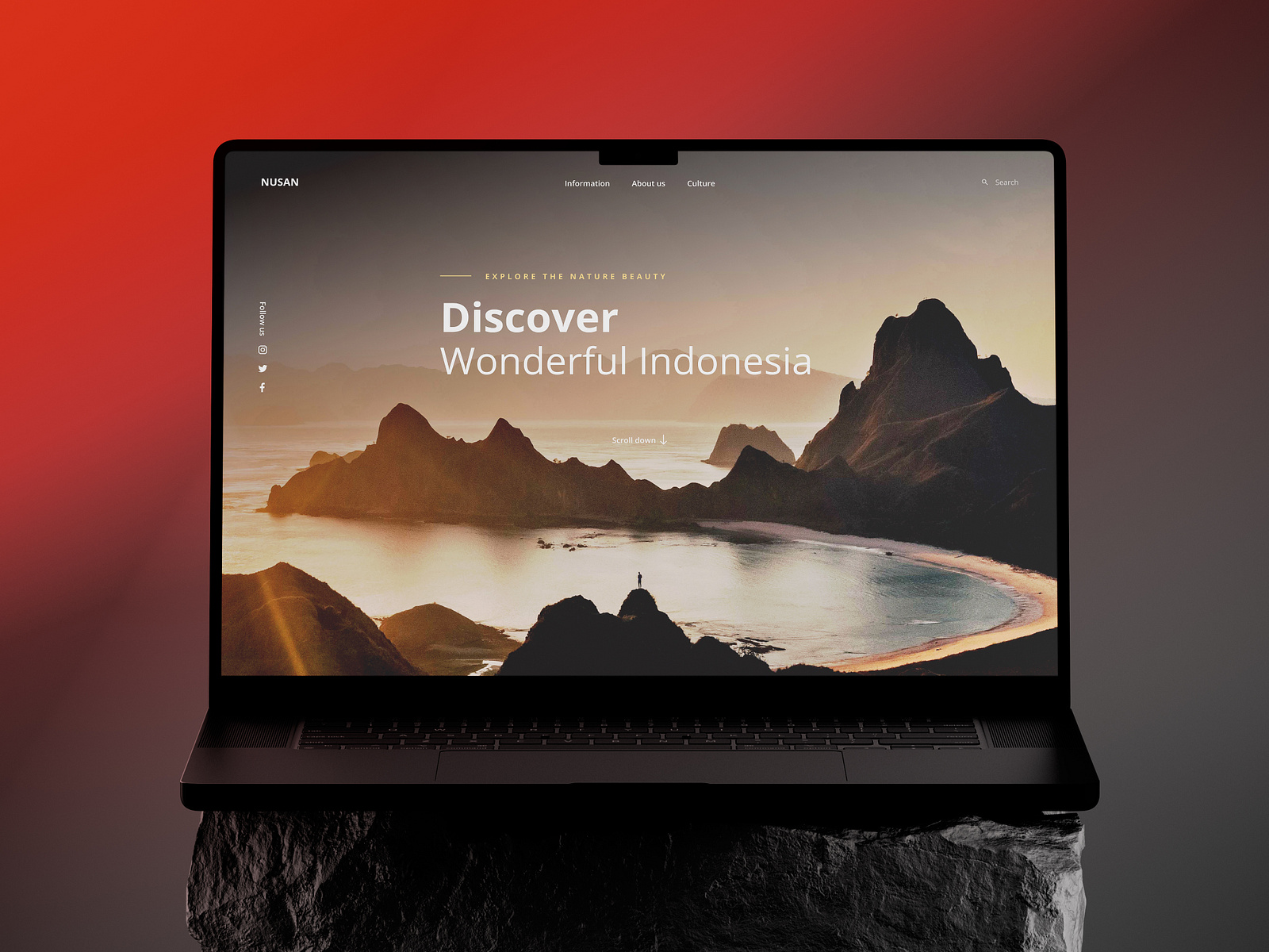 NUSAN | Landing Page Design by Agtian Rian on Dribbble