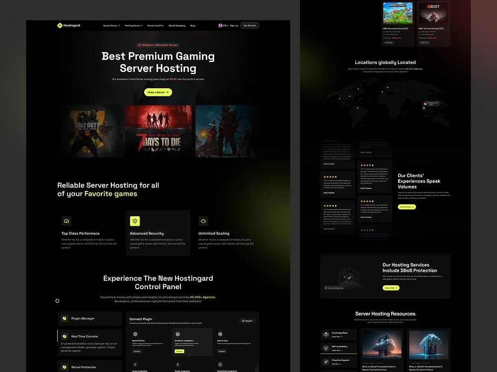 Minecraft Website designs, themes, templates and downloadable graphic ...