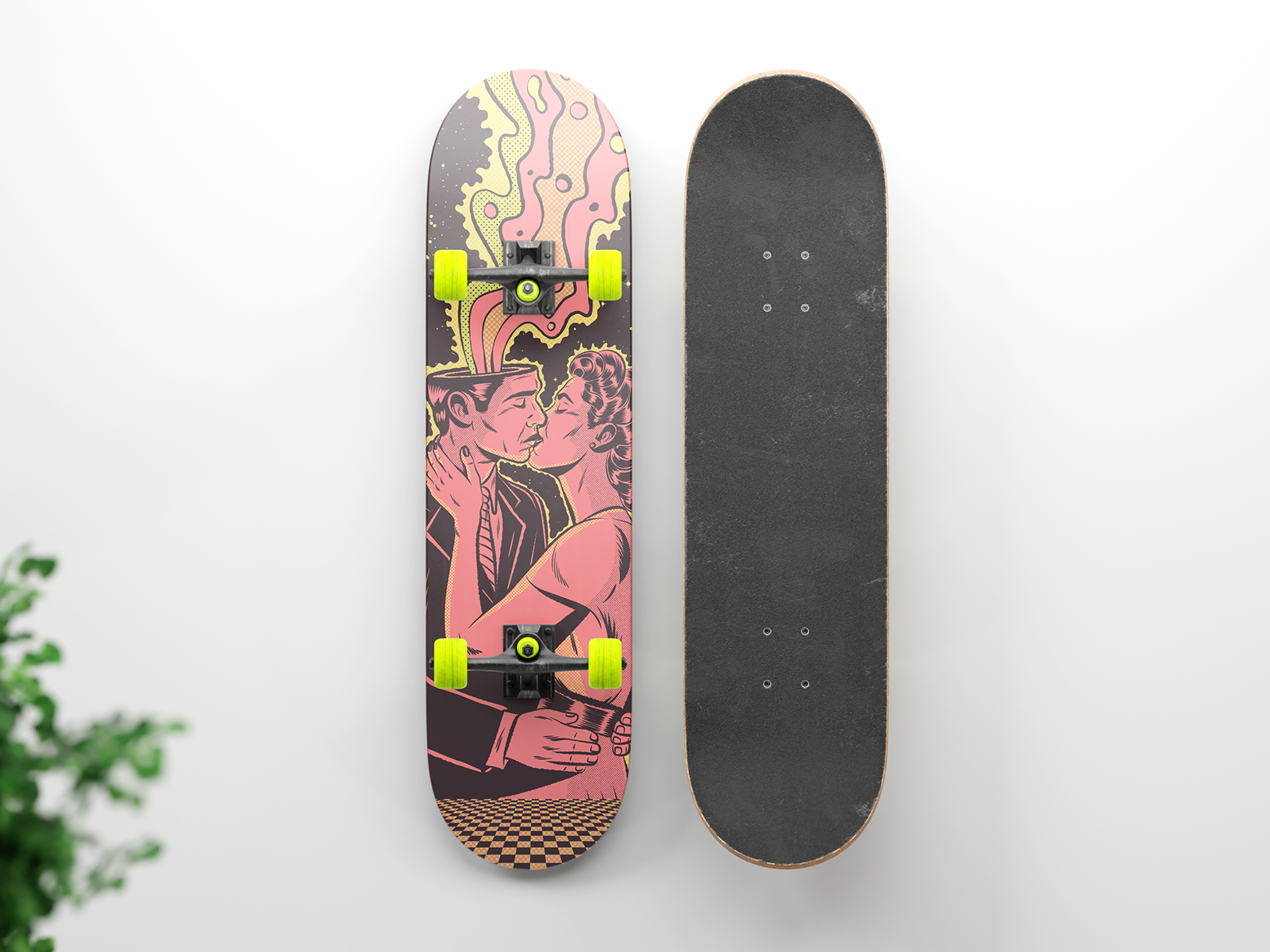 Vintage Comics Skateboard Design by Roberlan Borges Paresqui on Dribbble