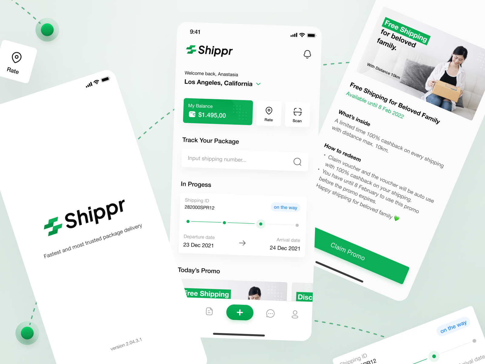 Shippr - Shipping App by Ghoniyyu Maulidi for Kitani Studio on Dribbble