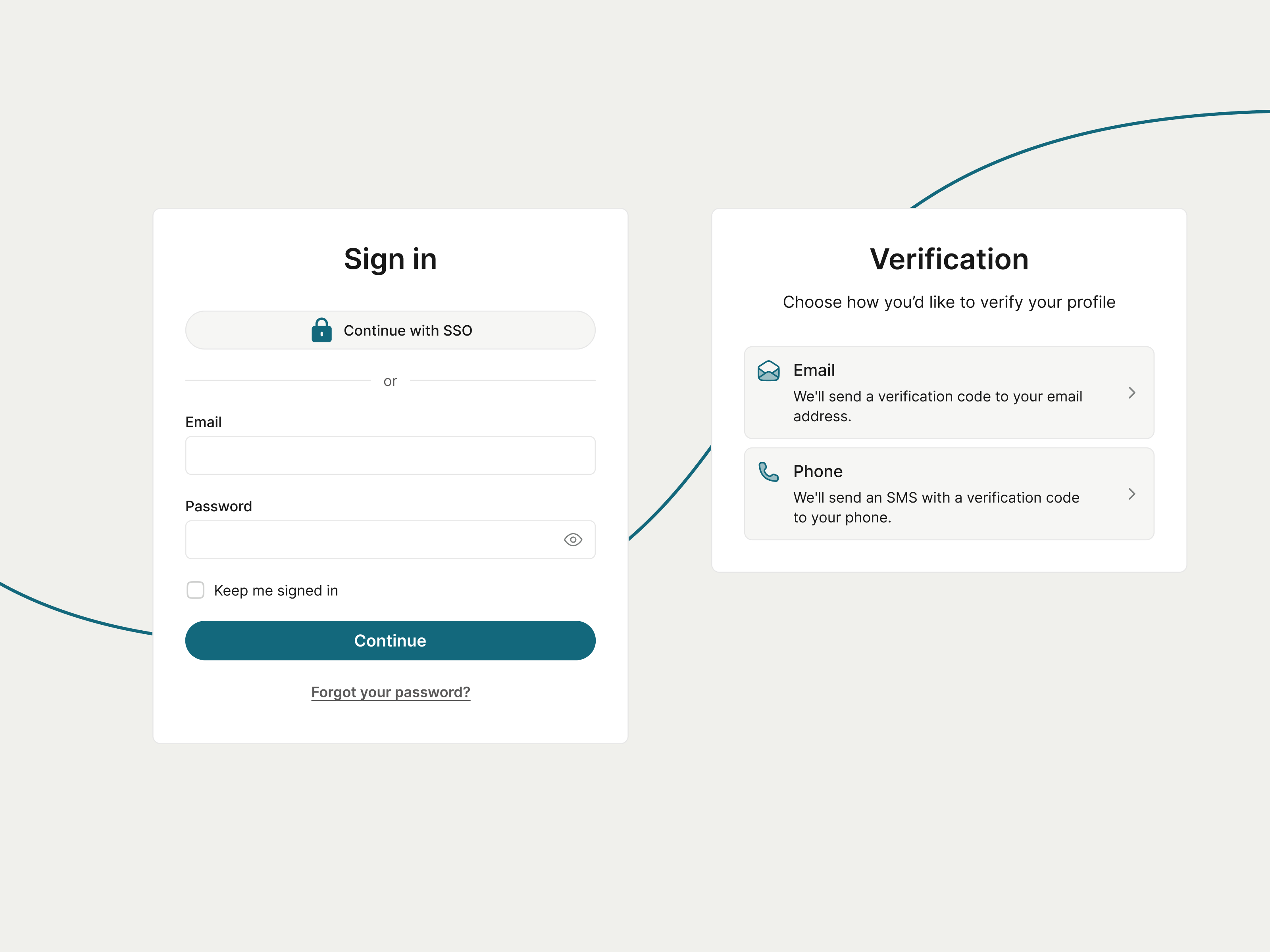 2-step Verification for Healthcare App by SoftTeco Design for SoftTeco ...