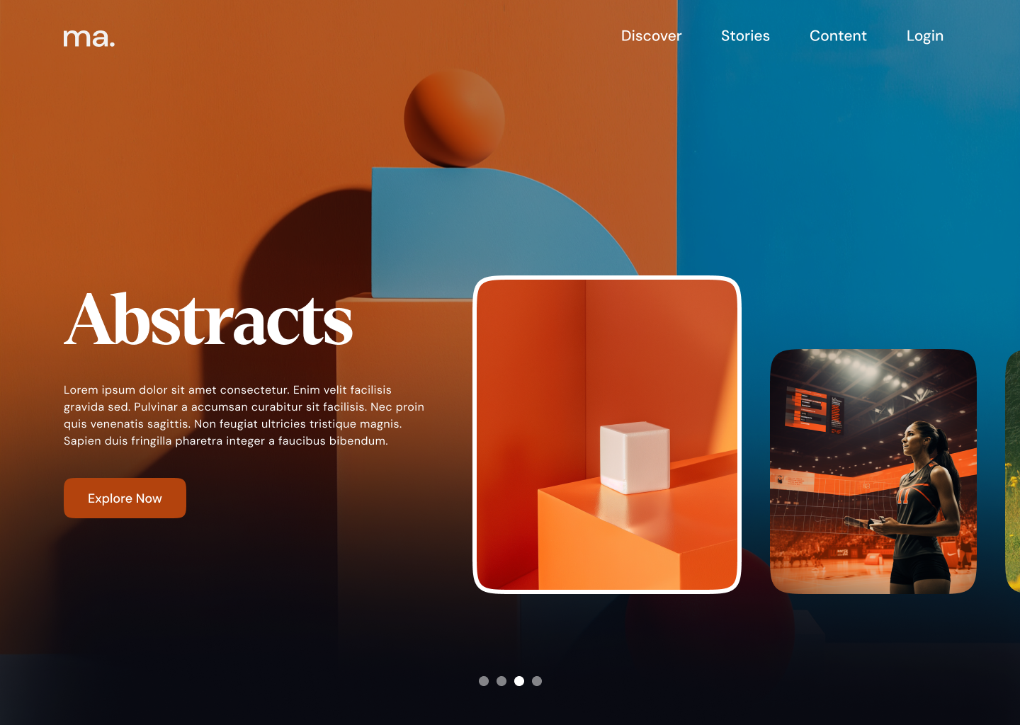 Slider Animation UI by Doni Ramadhan on Dribbble