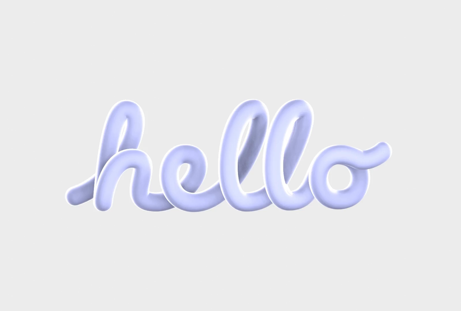 Recreated the Apple hello intro in blender by Ivan Vdovitsa on Dribbble