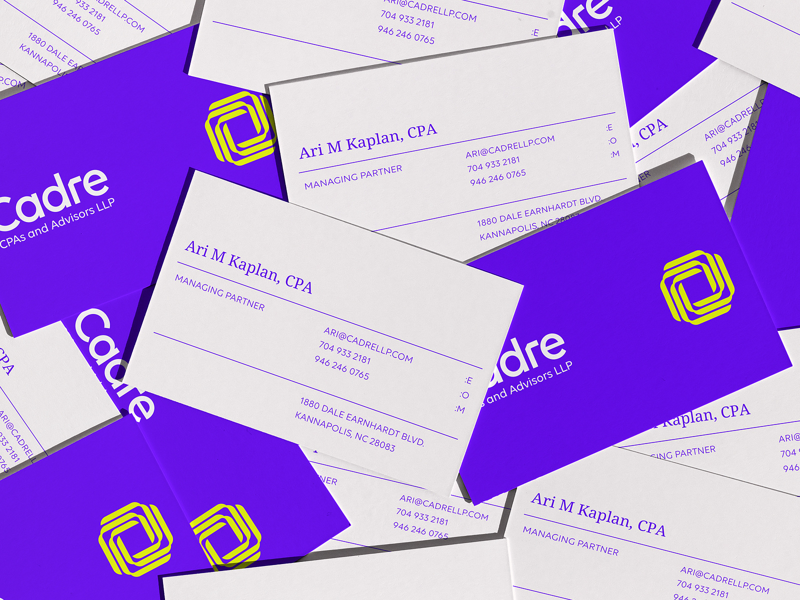 Cadre Business Cards by Type08 (Alen Pavlovic) on Dribbble