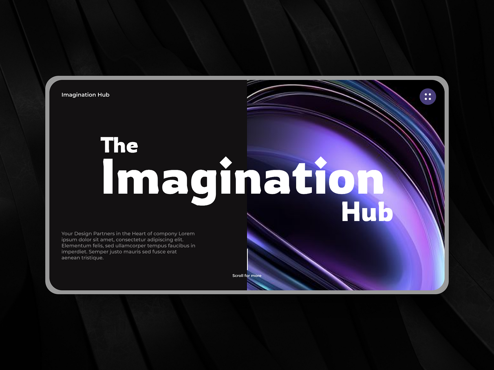 The Imagination Hub by Nazanin on Dribbble