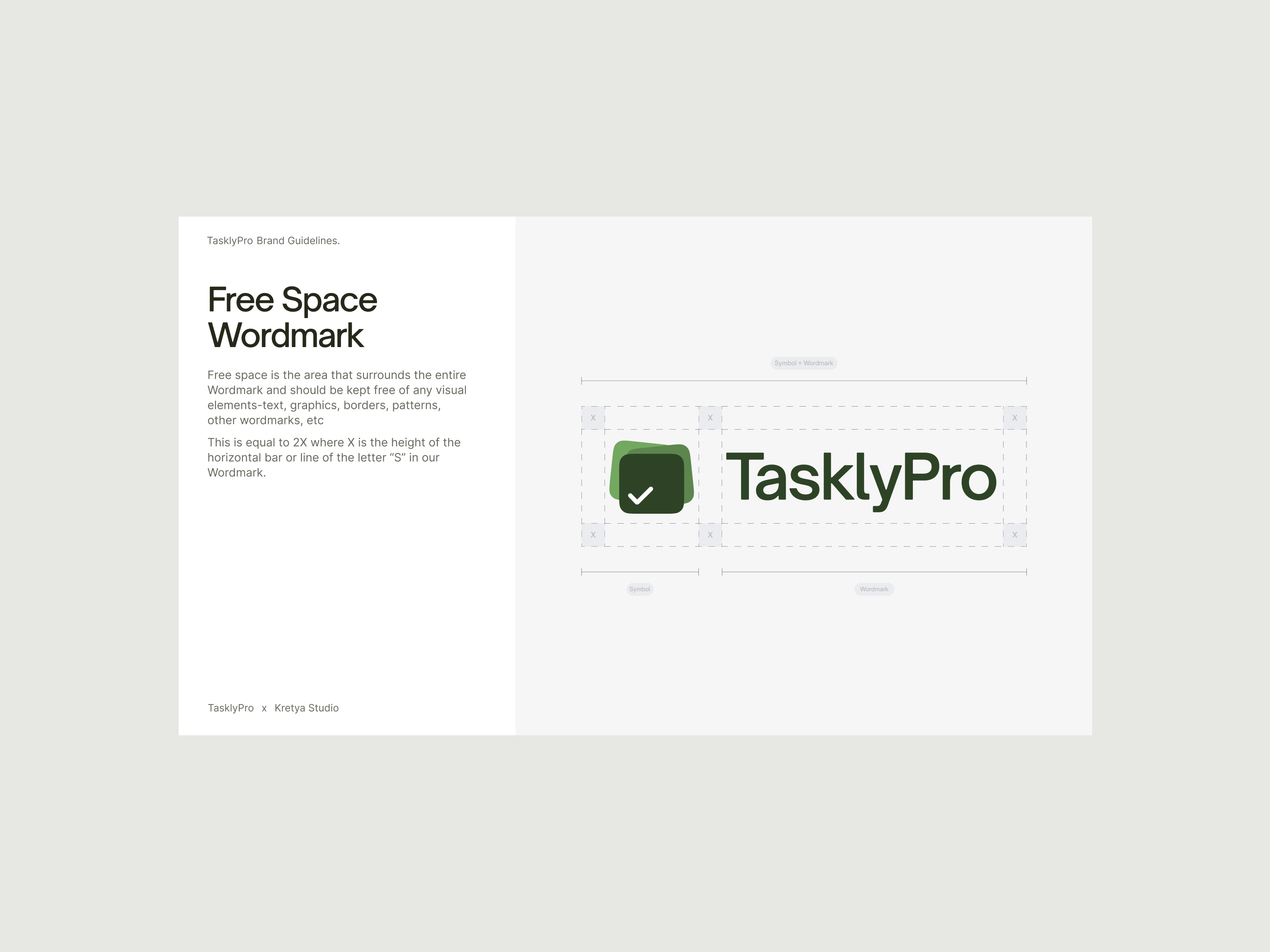 TasklyPro Brand Guidelines by Gilang Bekti for Kretya Studio on Dribbble