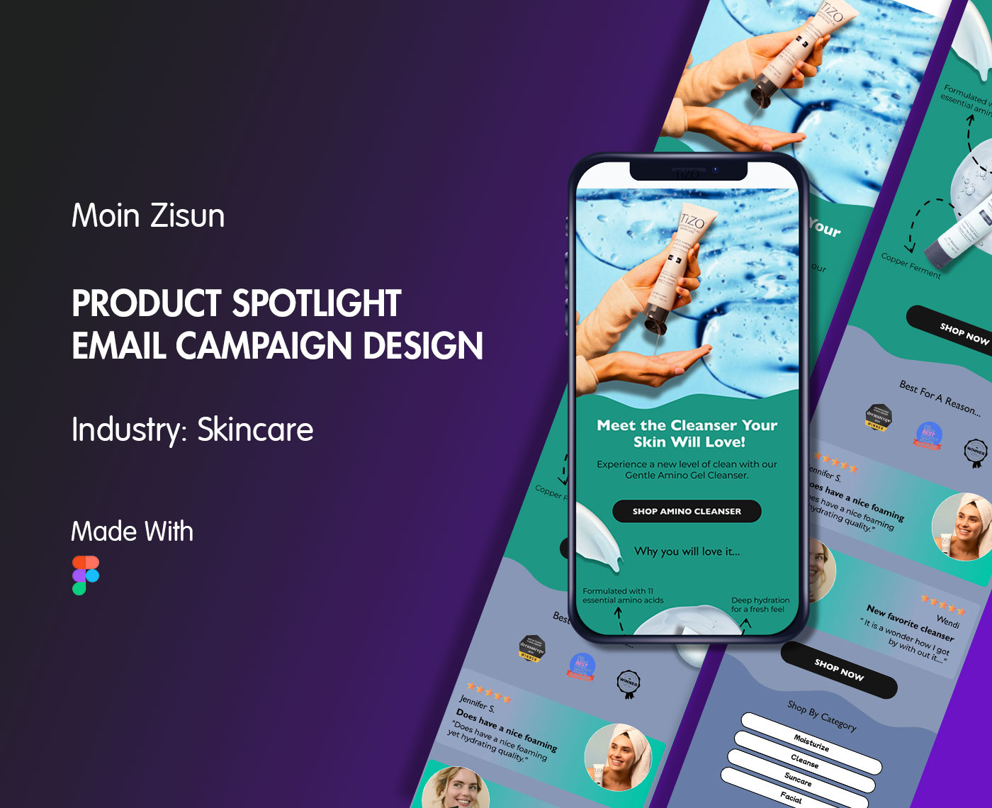 Product Spotlight Email Campaign Design by Moin Zisun on Dribbble