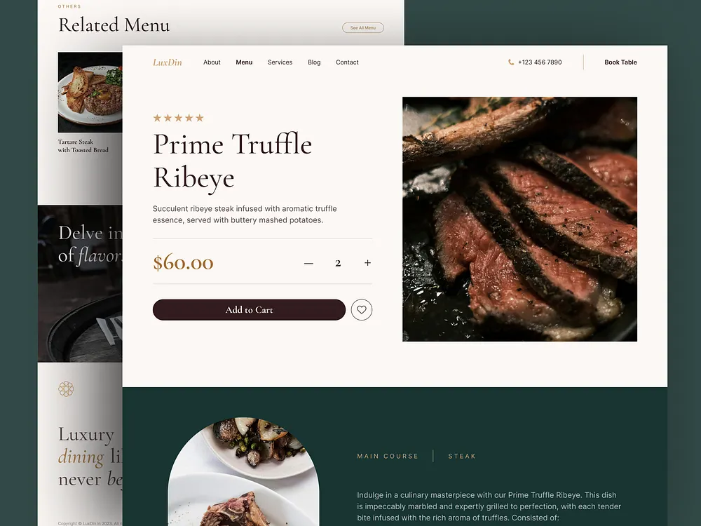 Menu Inspo designs, themes, templates and downloadable graphic elements ...
