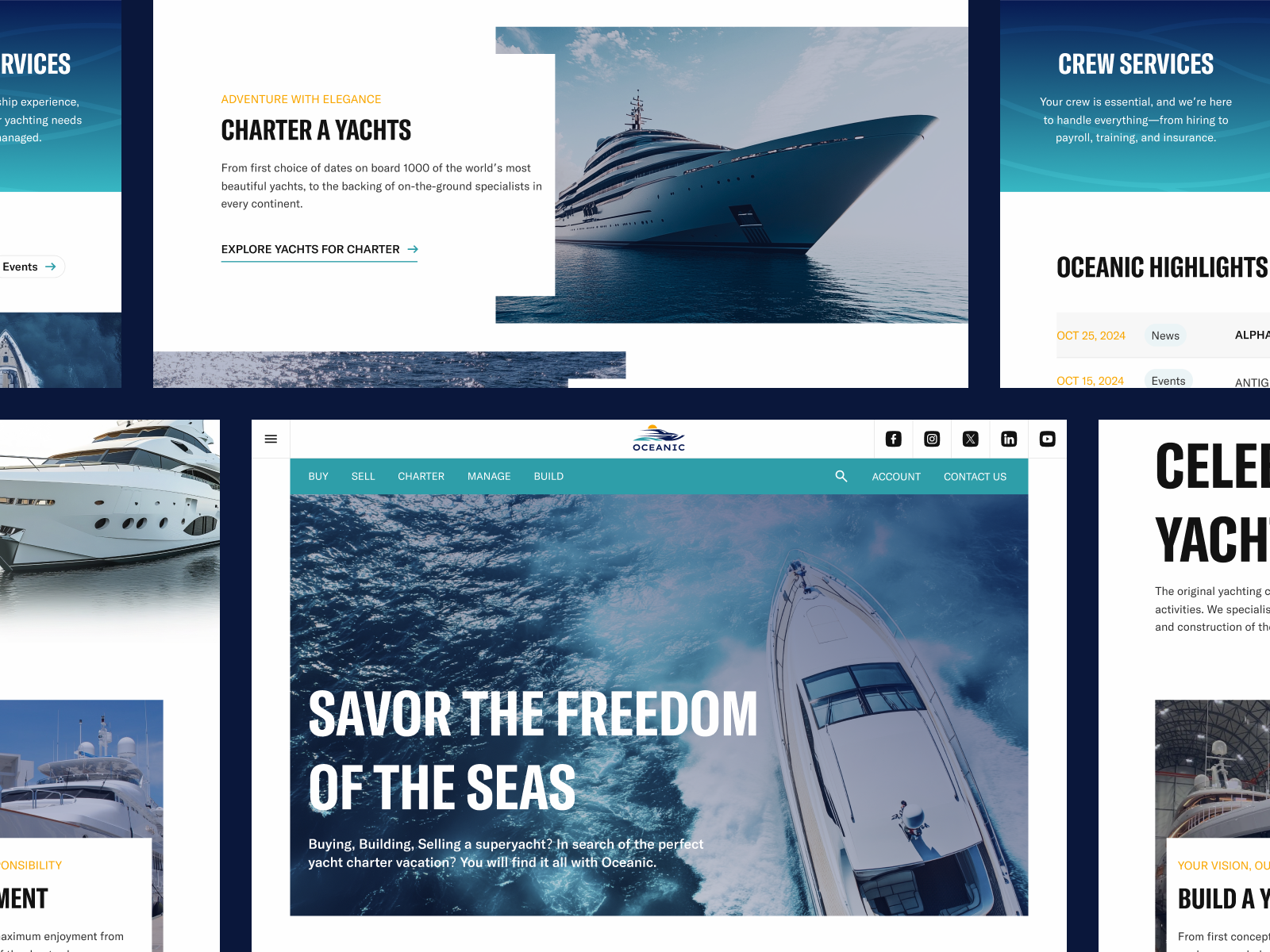 Boats & Yachts Rental Website Design by Codeflash Infotech LLP on Dribbble
