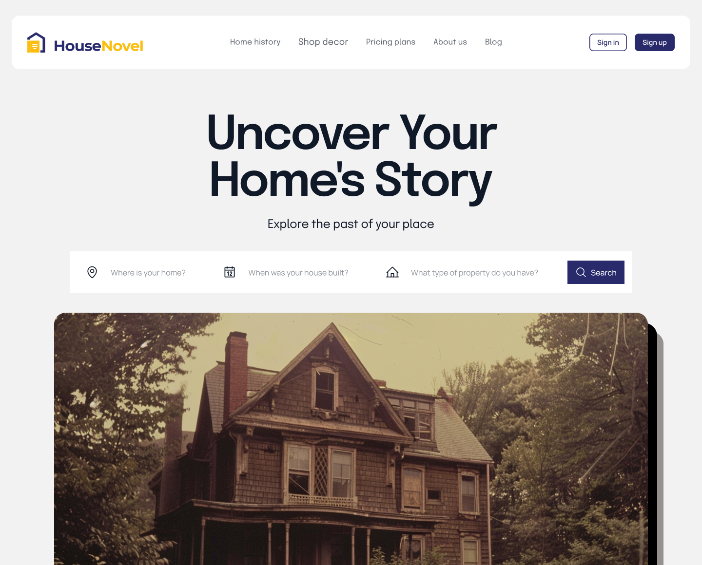 HouseNovel Hero Section Redesign by Uche Noel Phillip on Dribbble