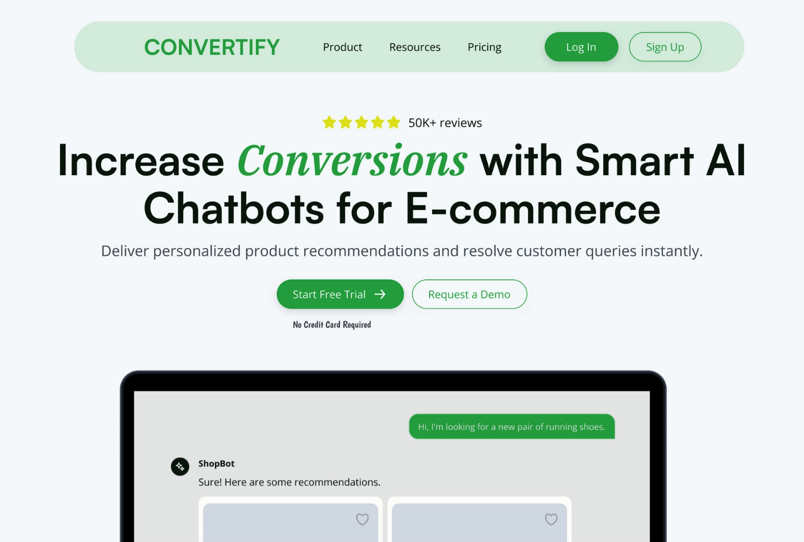 Convertify - Responsive landing page by Hassan Ali on Dribbble