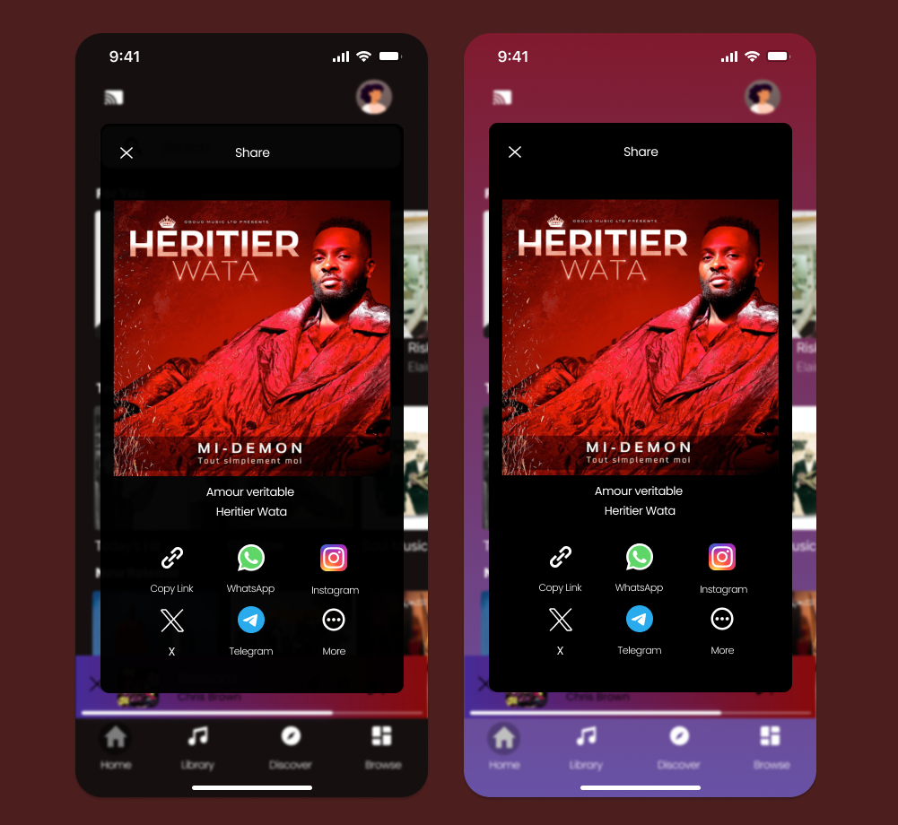 Social share Button. Daily Ui 010 by Maryanne Kareithi on Dribbble