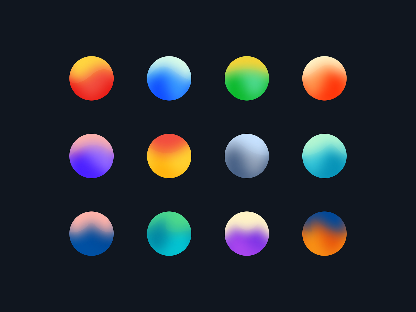 Which gradient avatar would you like to choose? by MingCute on Dribbble