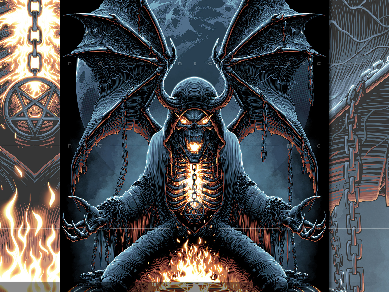 Horror-HOSTAGE DEMON by NSC.gd on Dribbble