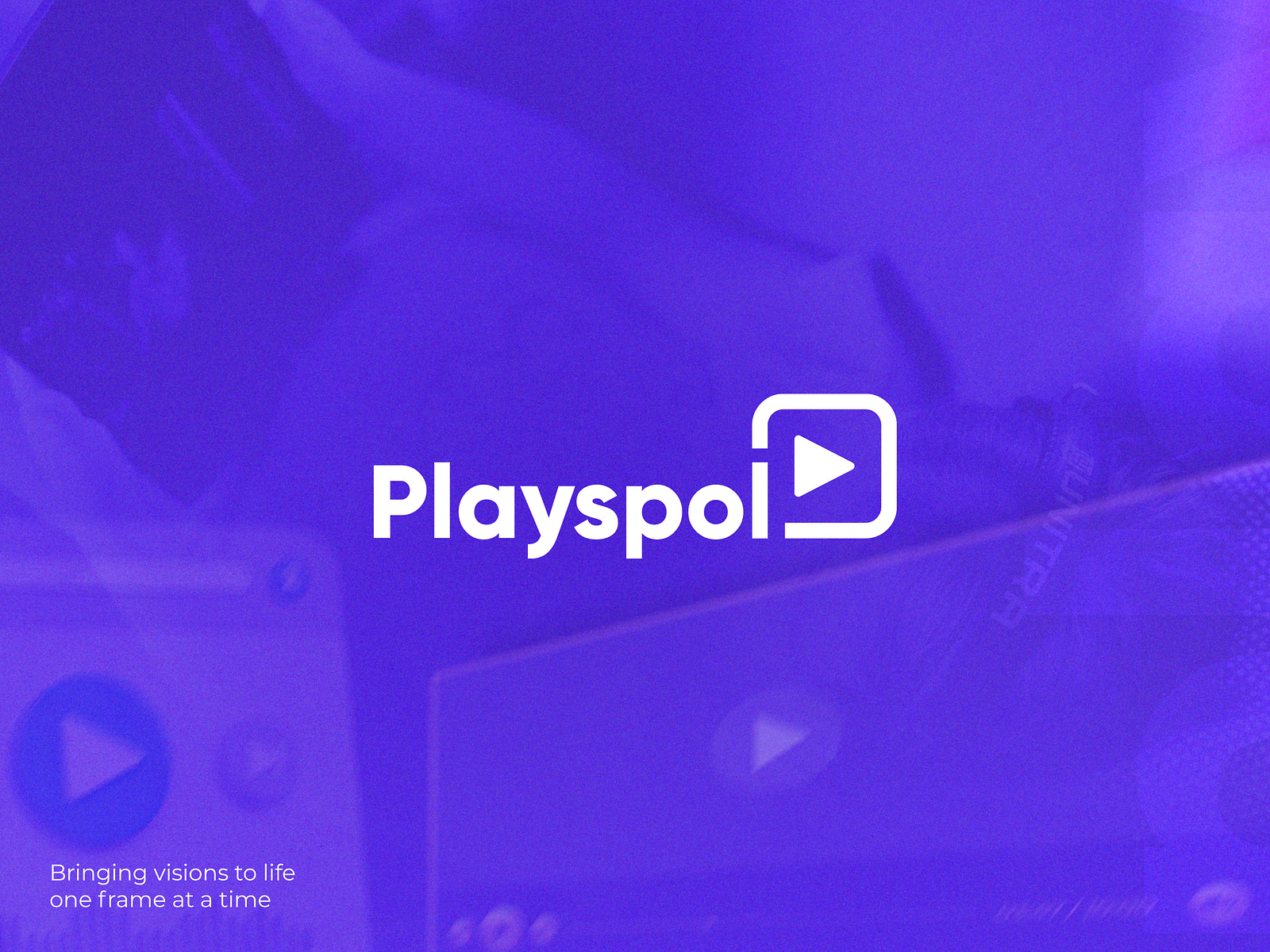 playspol logo design for ott platform by Md Rasel on Dribbble