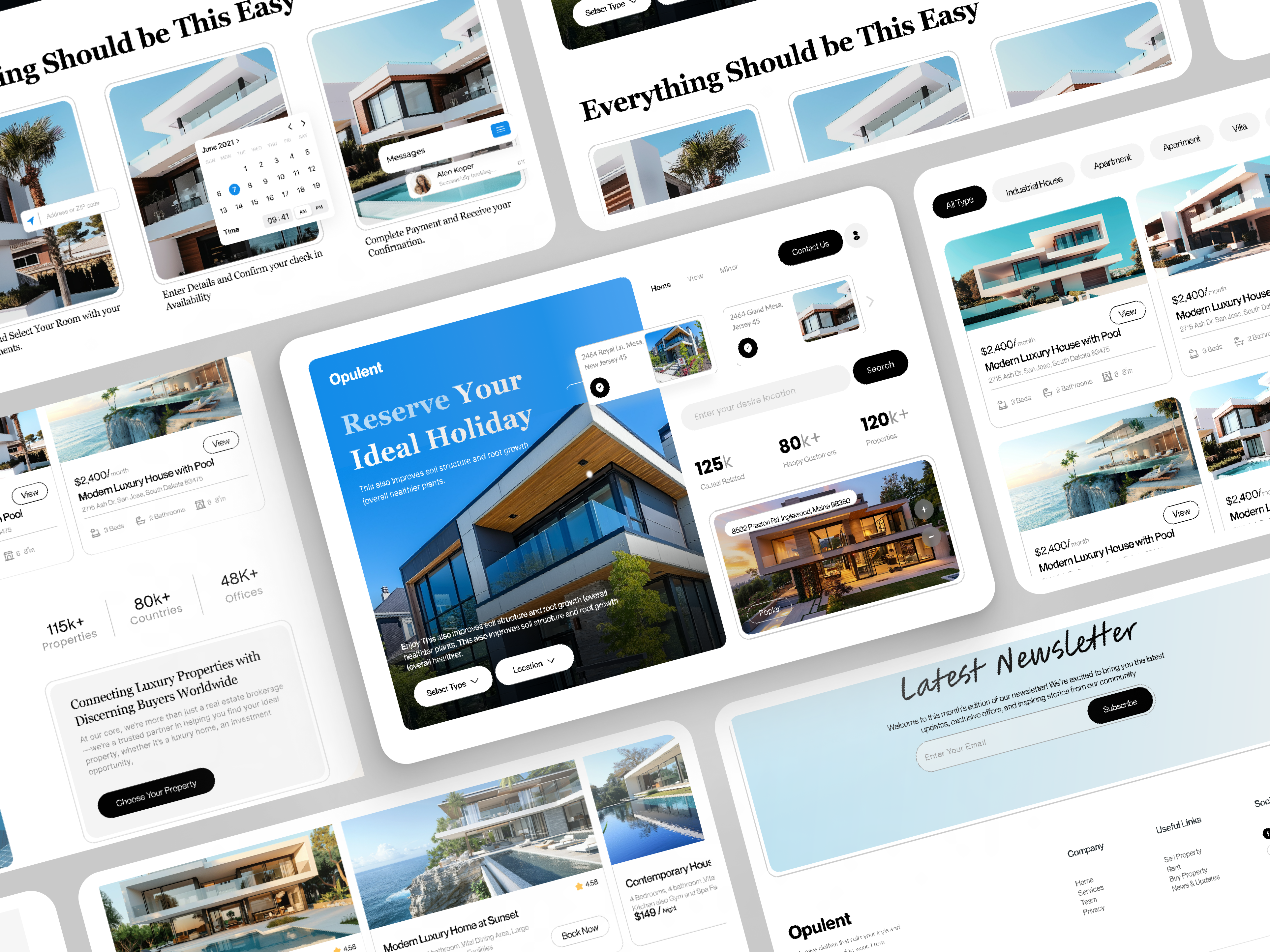 Real Estate Website UI Design by Sohan Talukder for Olack on Dribbble