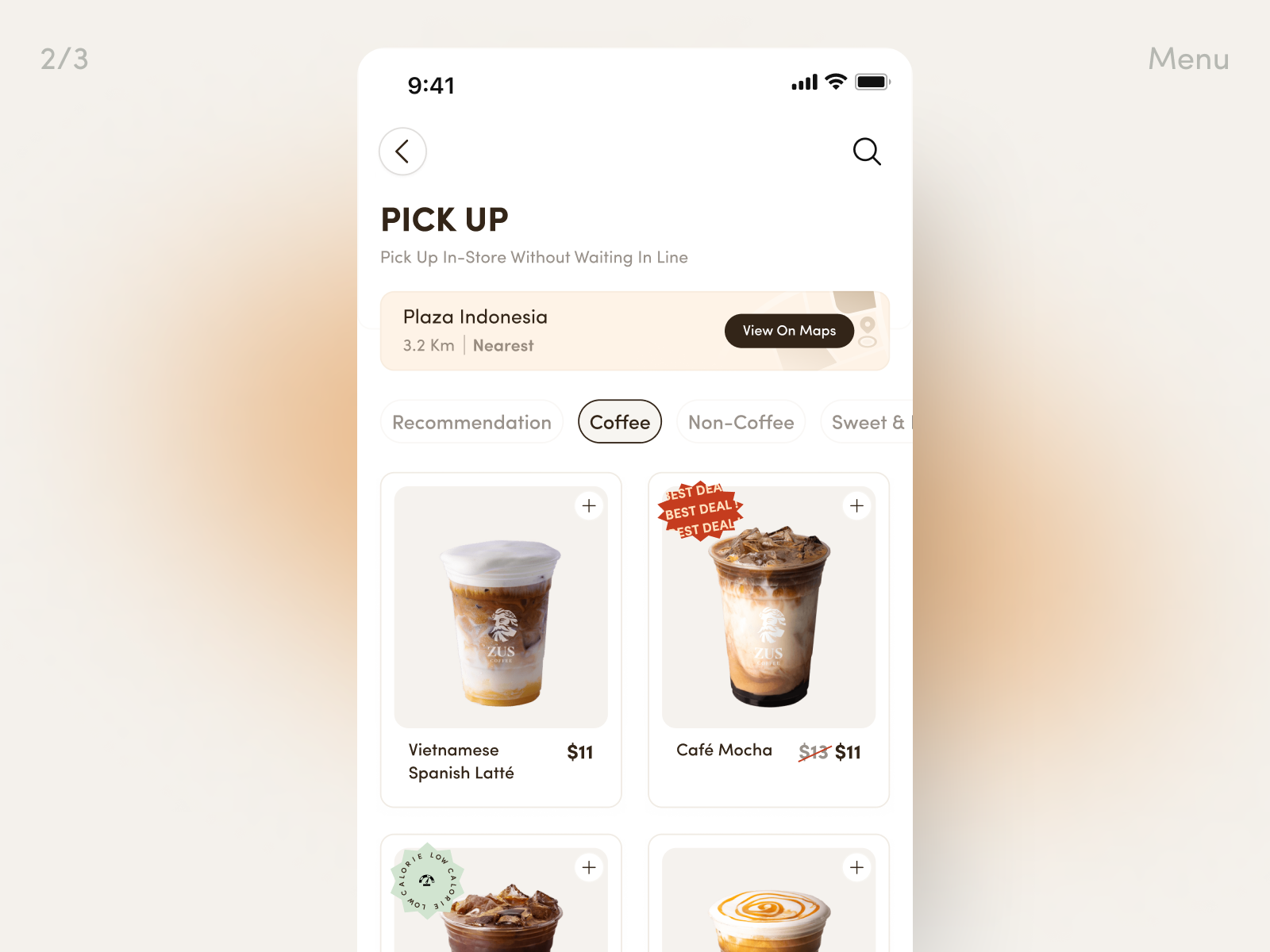 Java Café | Coffee App Design by Septiannisa for Emura on Dribbble
