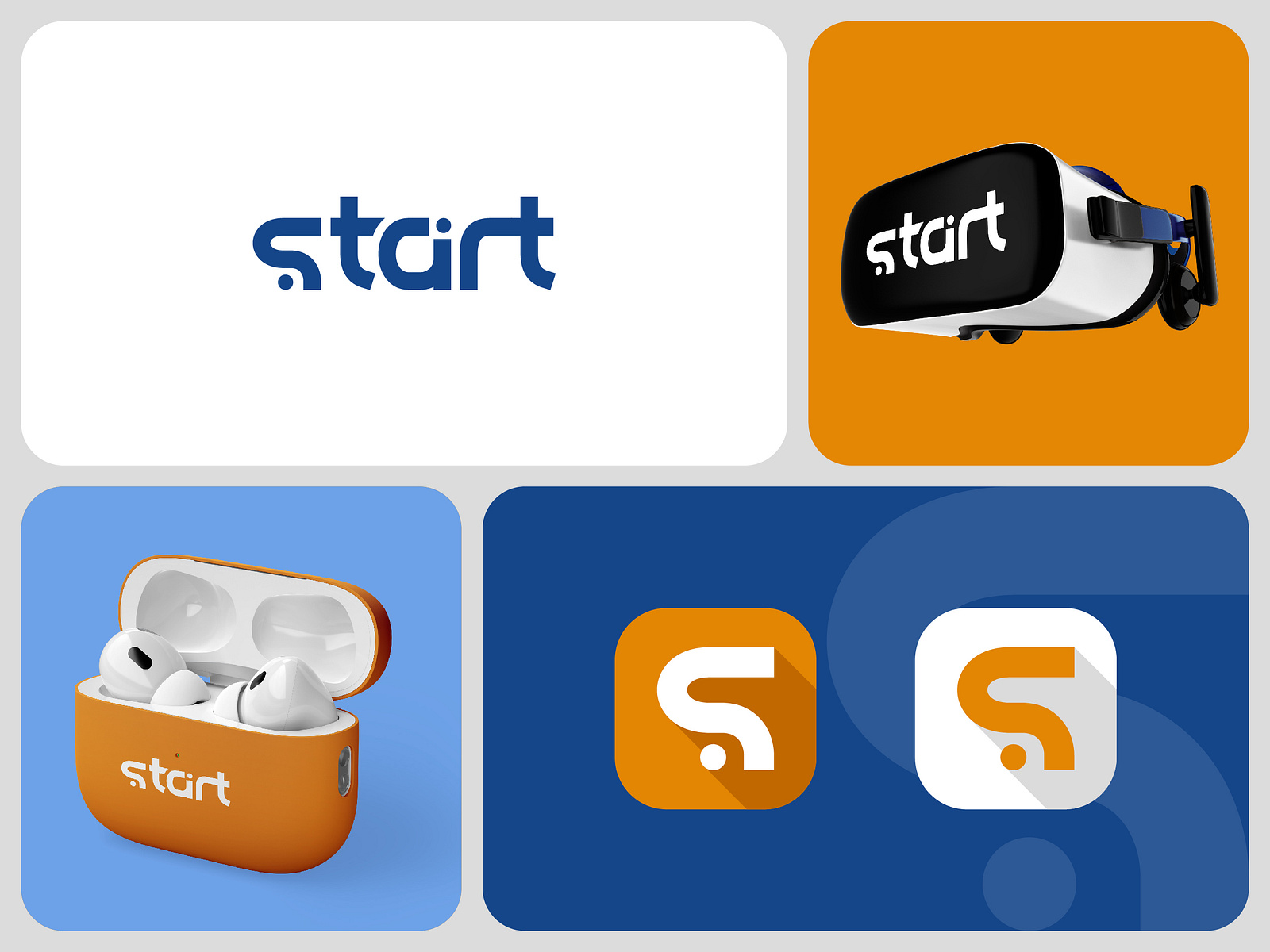Start: Minimalist text based logo by Make Patel on Dribbble Start: Minimalist text based logo by Make Patel on Dribbble