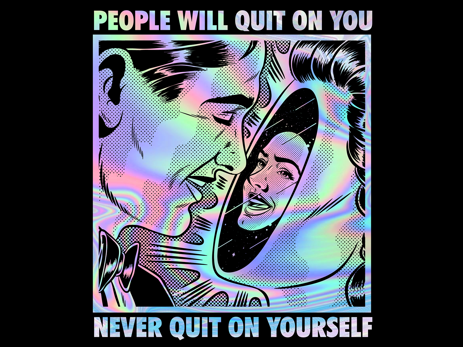 Never quit on yourself by Roberlan Borges Paresqui on Dribbble