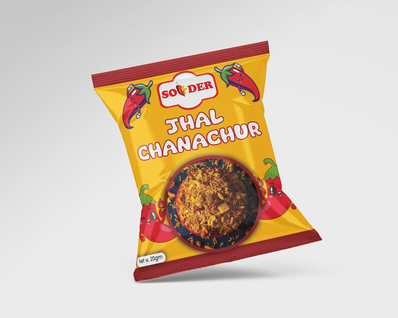 Jhal Chanachur Packaging Design by GD Eusof on Dribbble