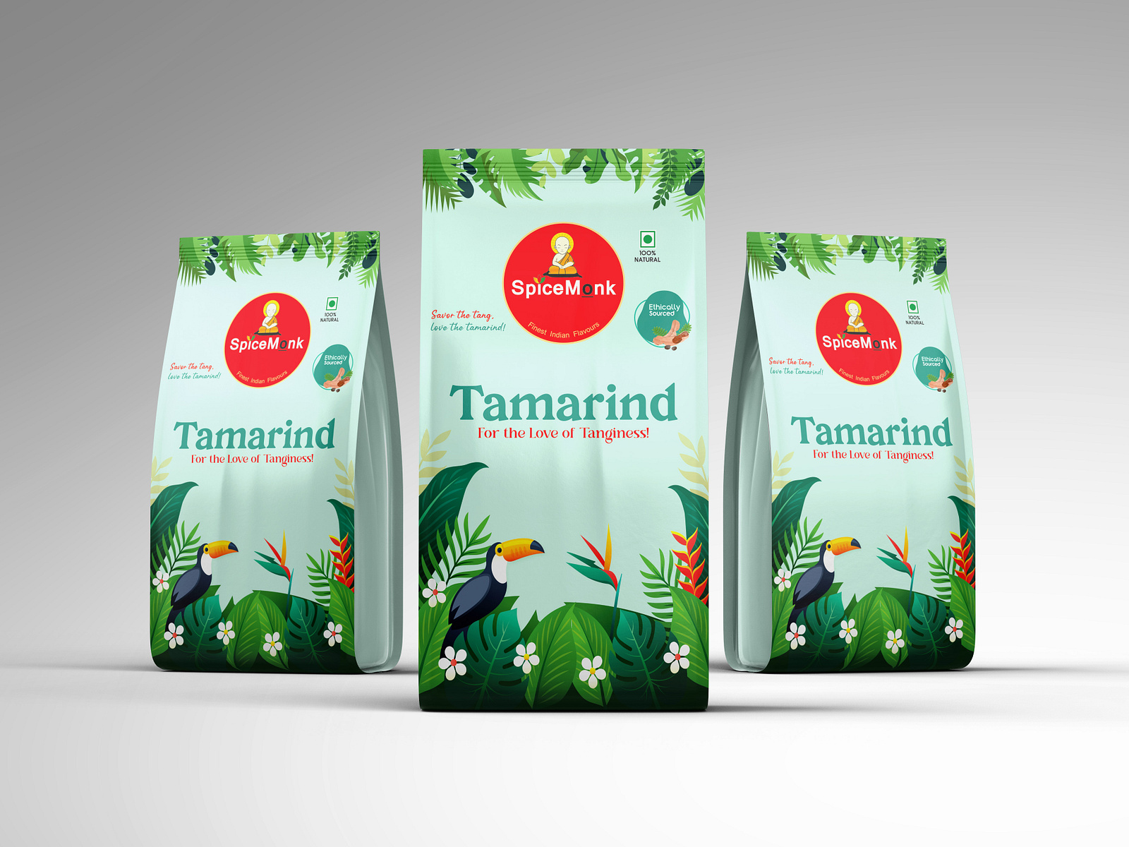 Tamarind Pouch Design by eCare Packaging on Dribbble