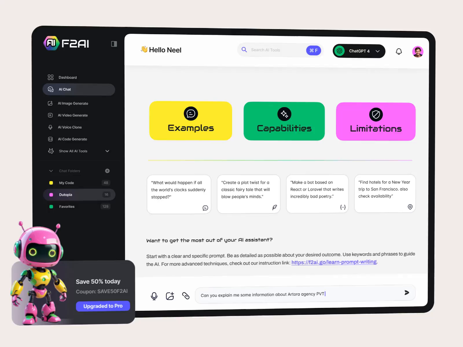 AI Chat App UI Kit by Saloneel (The duo designers) on Dribbble