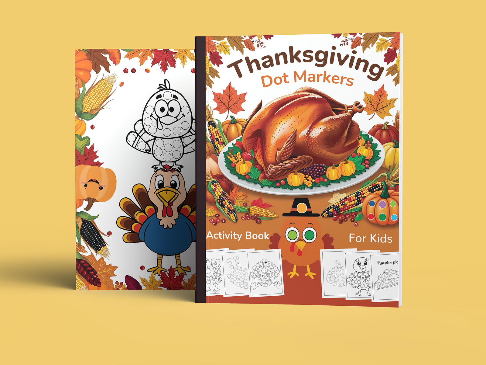 Thanksgiving Dot Markers Activity Book for Kids by MD SAKHAWAT HOSEN on ...