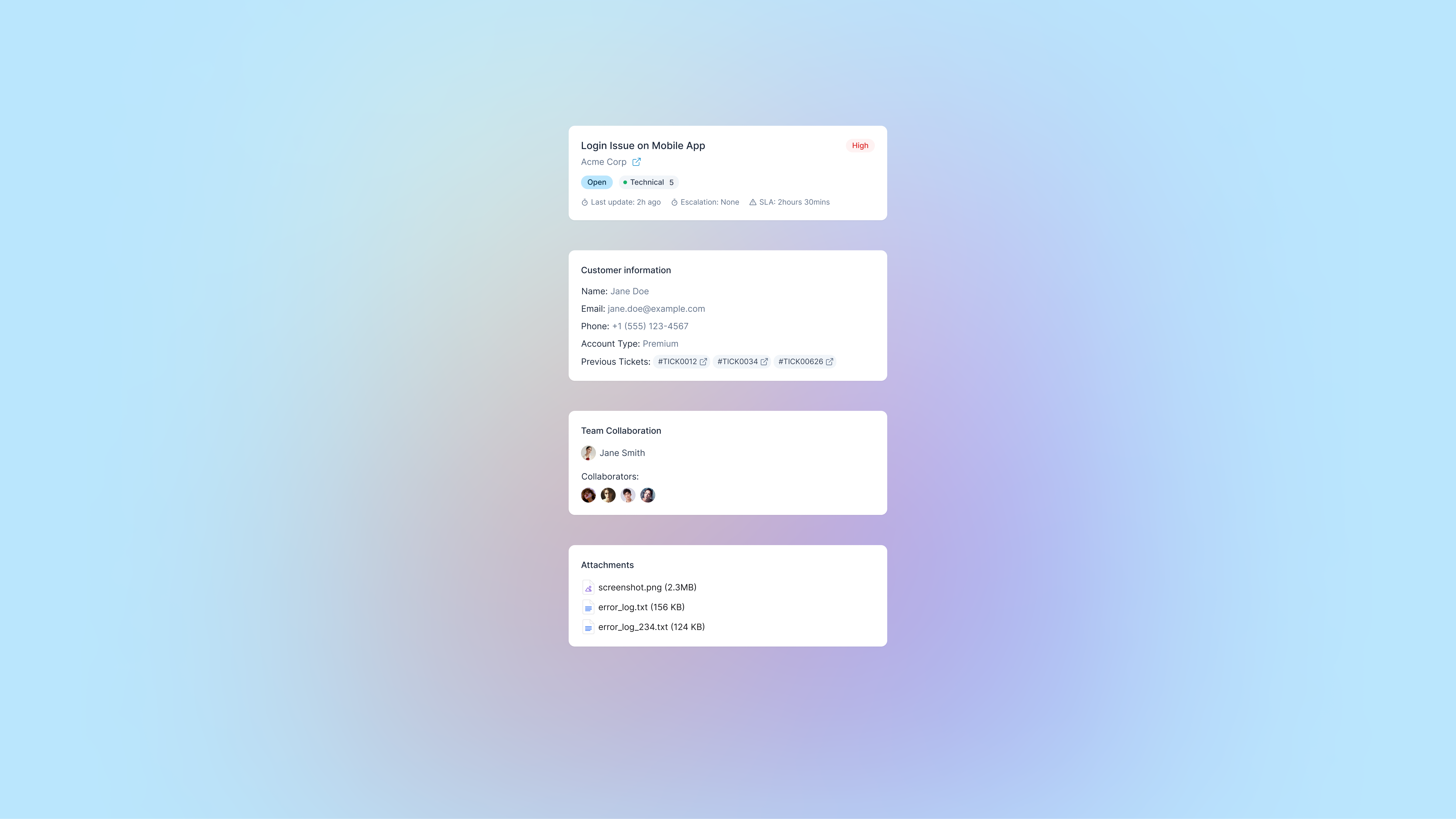 Ticket management Drawer component by Toni Adegbenro on Dribbble