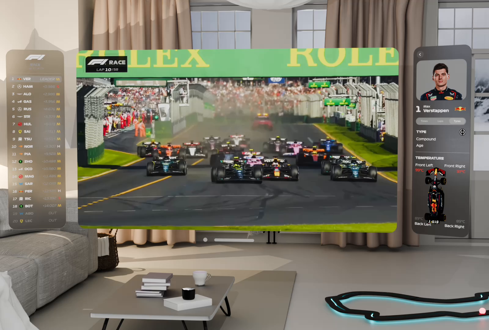 F1 Vision Pro by David Kennedy on Dribbble