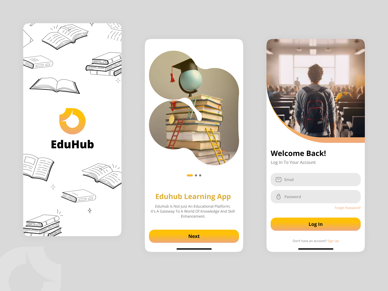 EduHub- Learning Mobile App by Shyam Vasar on Dribbble