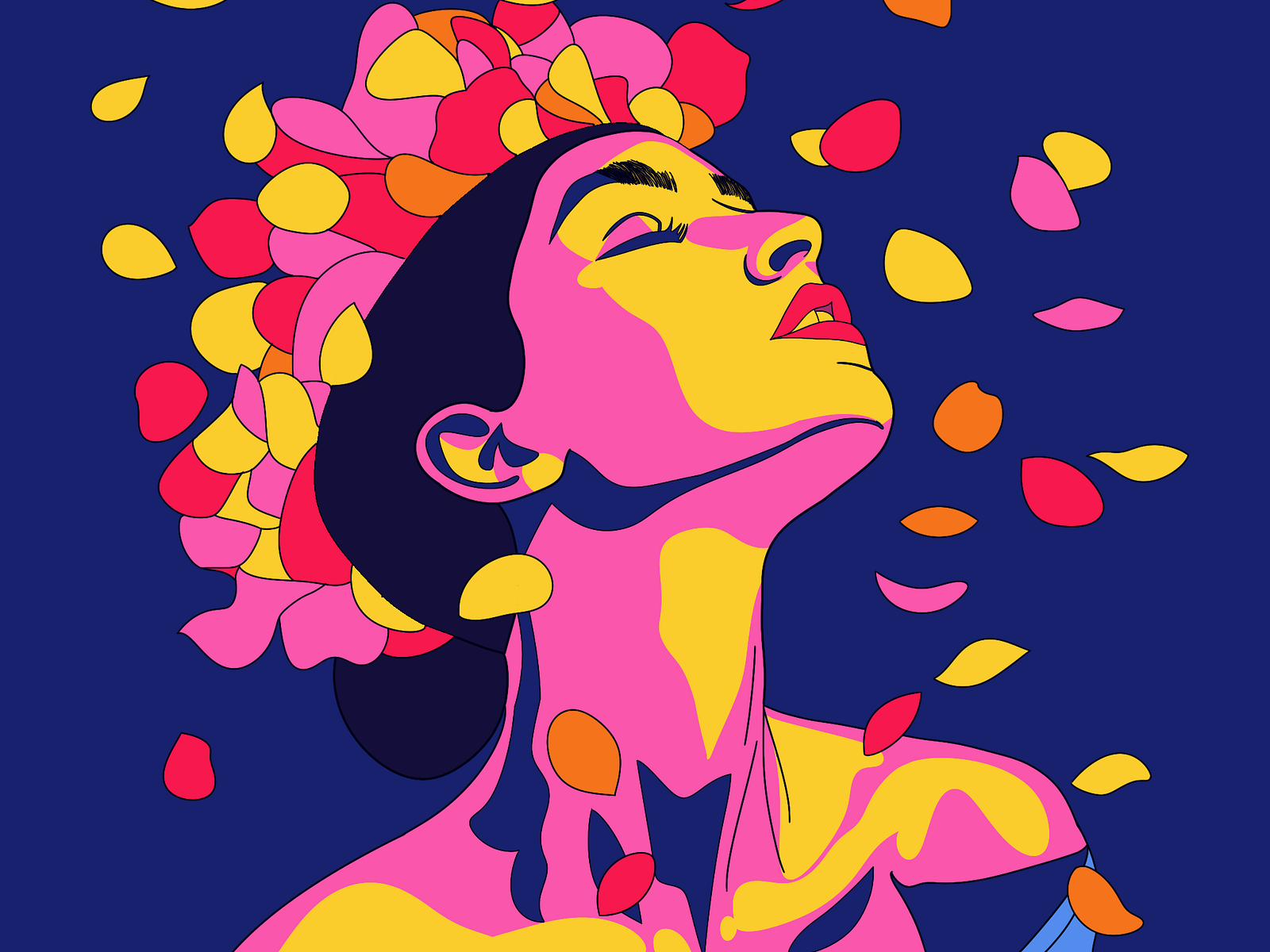Fall Lady by Joey Lewis on Dribbble