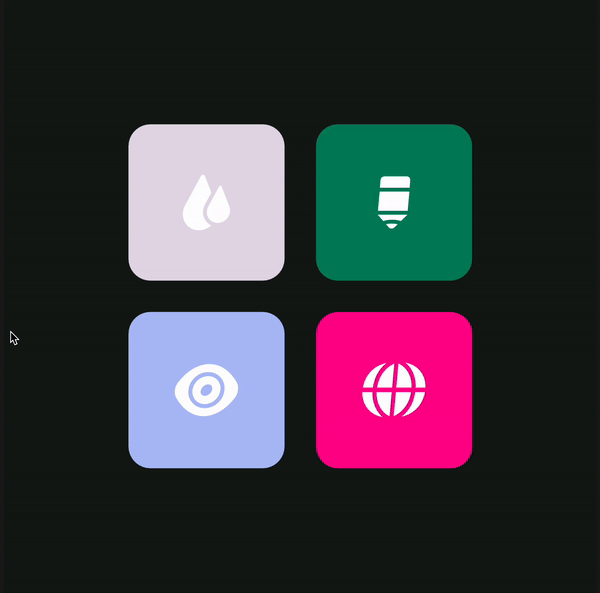 Rive Icon animated buttons by The Rad Cactus on Dribbble