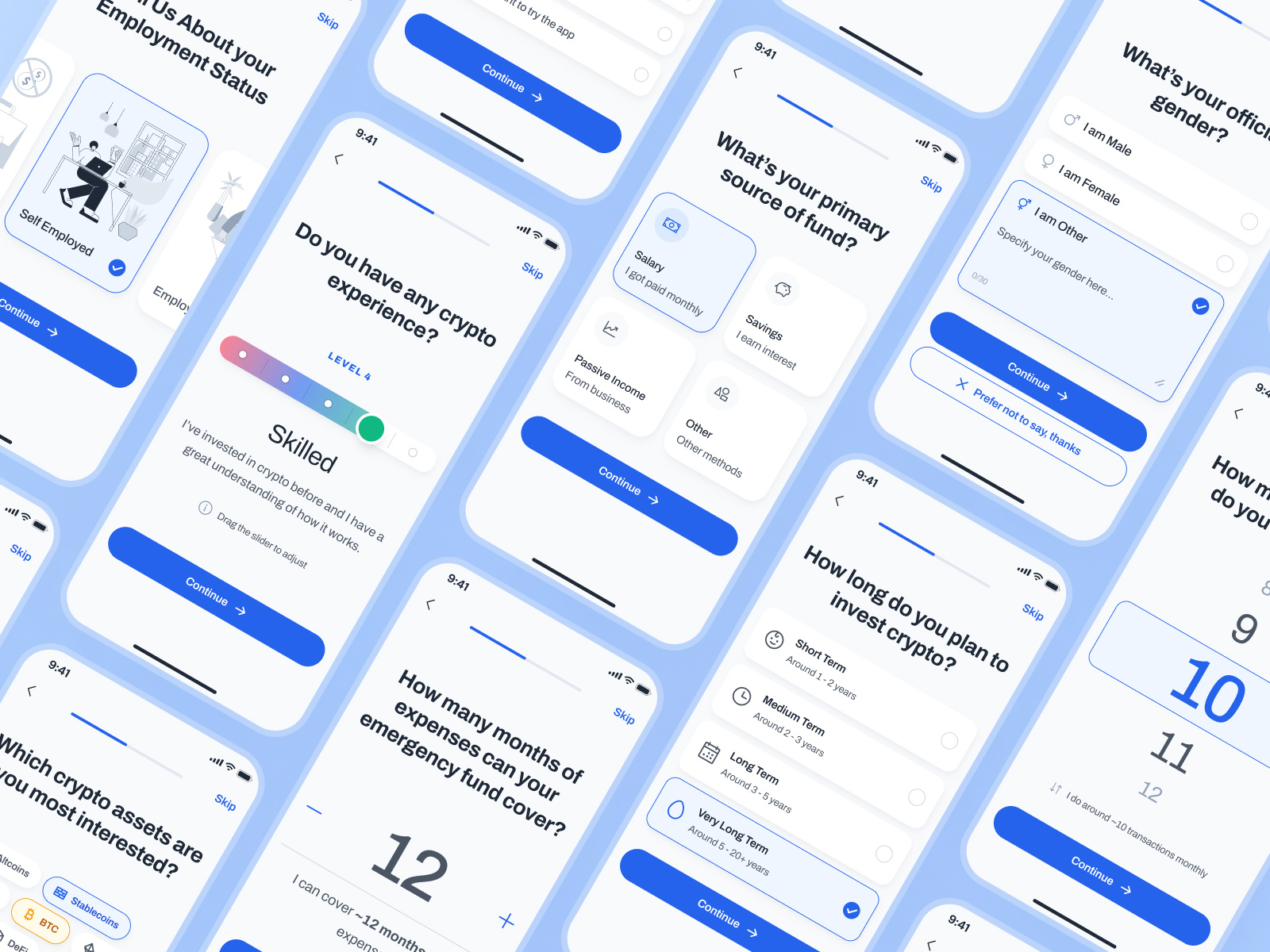 blockfy: AI Crypto Investing & Trading App - Welcome Screen UIUX by ...