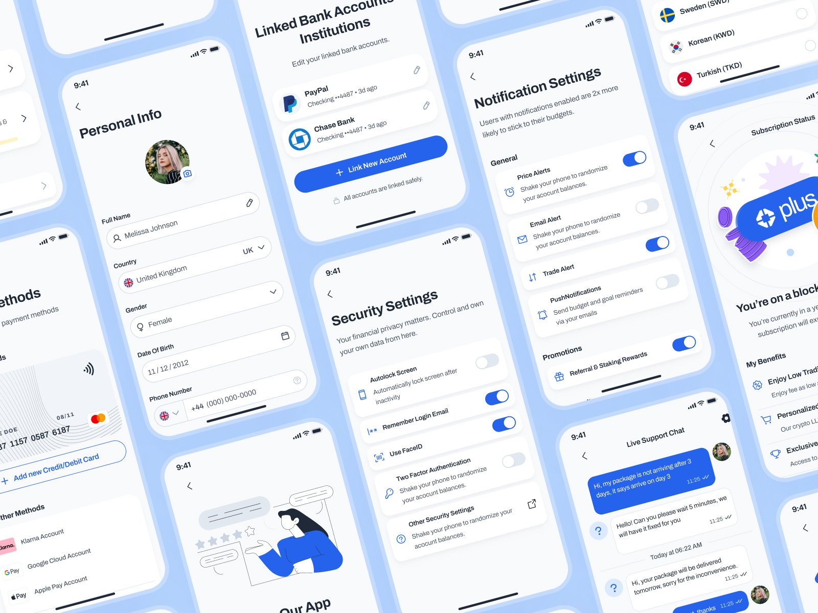 blockfy: AI Crypto Investing & Trading App - Welcome Screen UIUX by ...