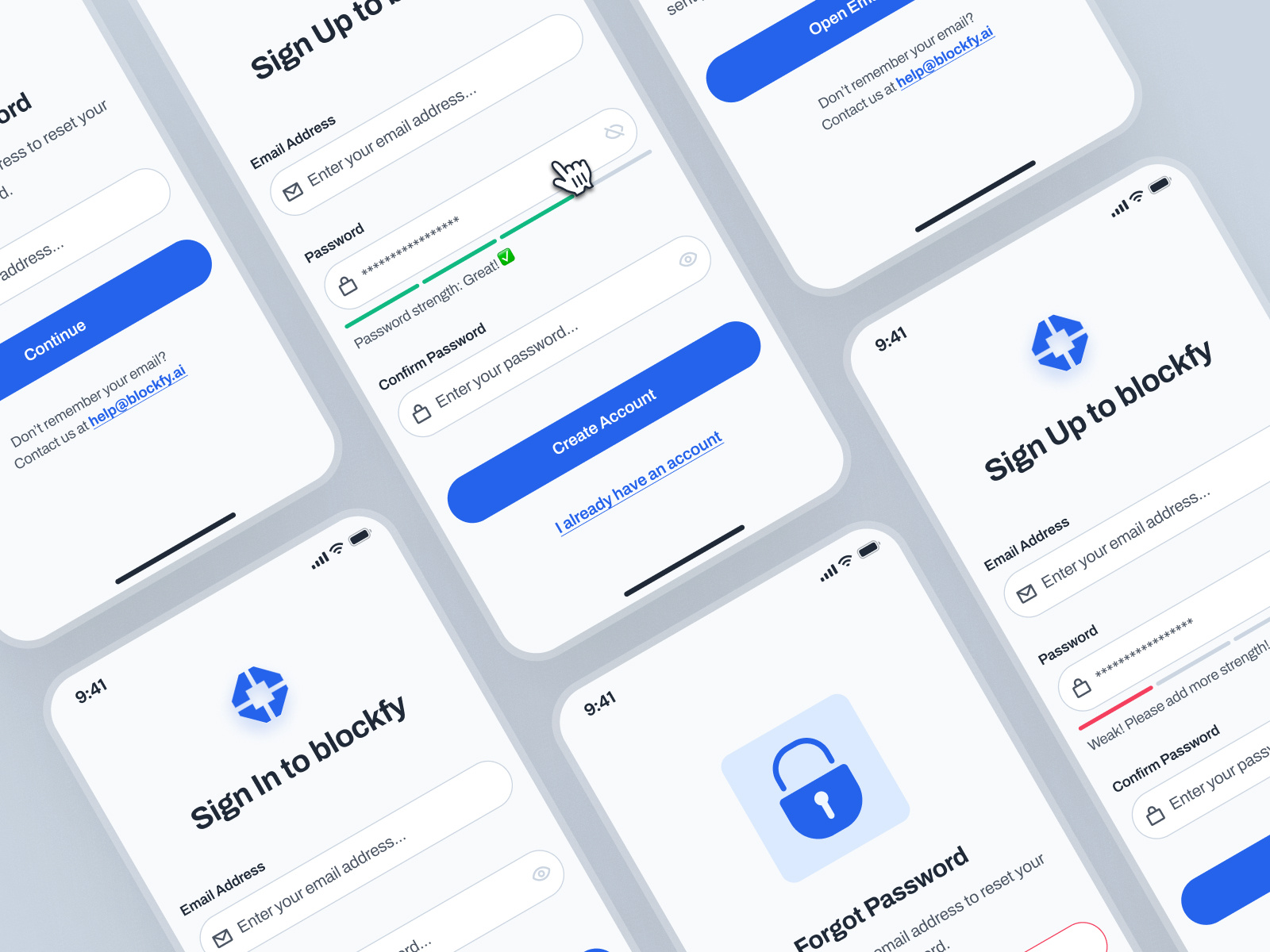 blockfy: AI Crypto Investing App - Portfolio Projection UIUX by ...