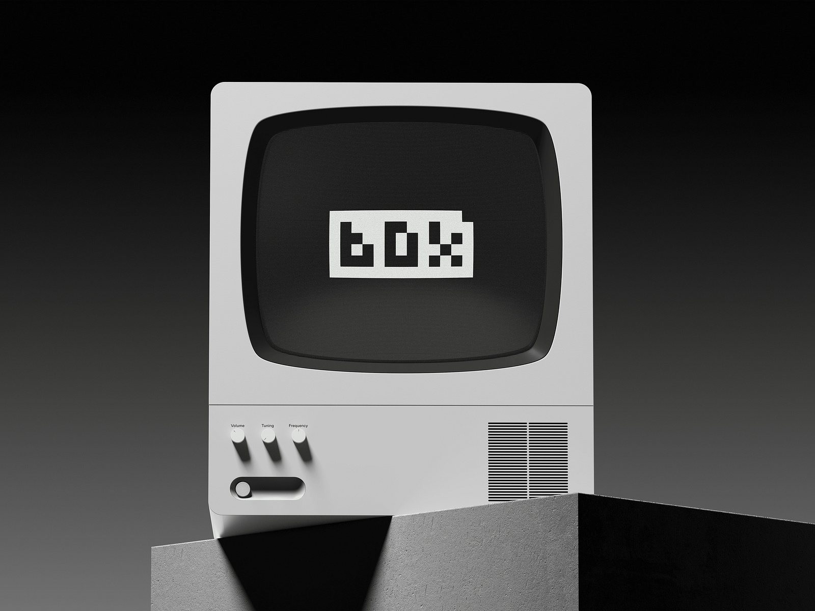 The aBox is here (in a retro way). by Abox Agency on Dribbble