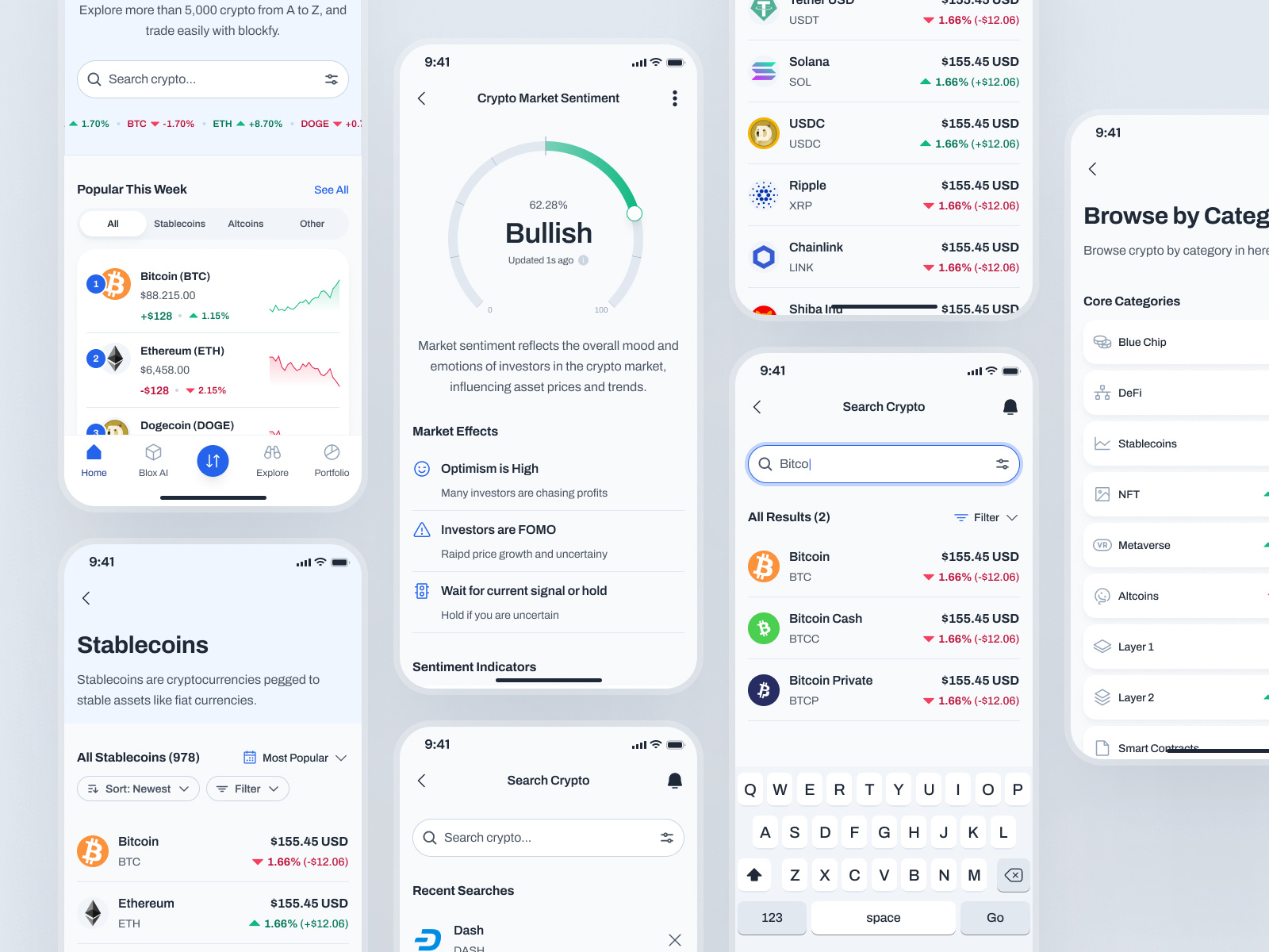 blockfy: AI Crypto Investing & Trading App - Convert Currency UI by ...