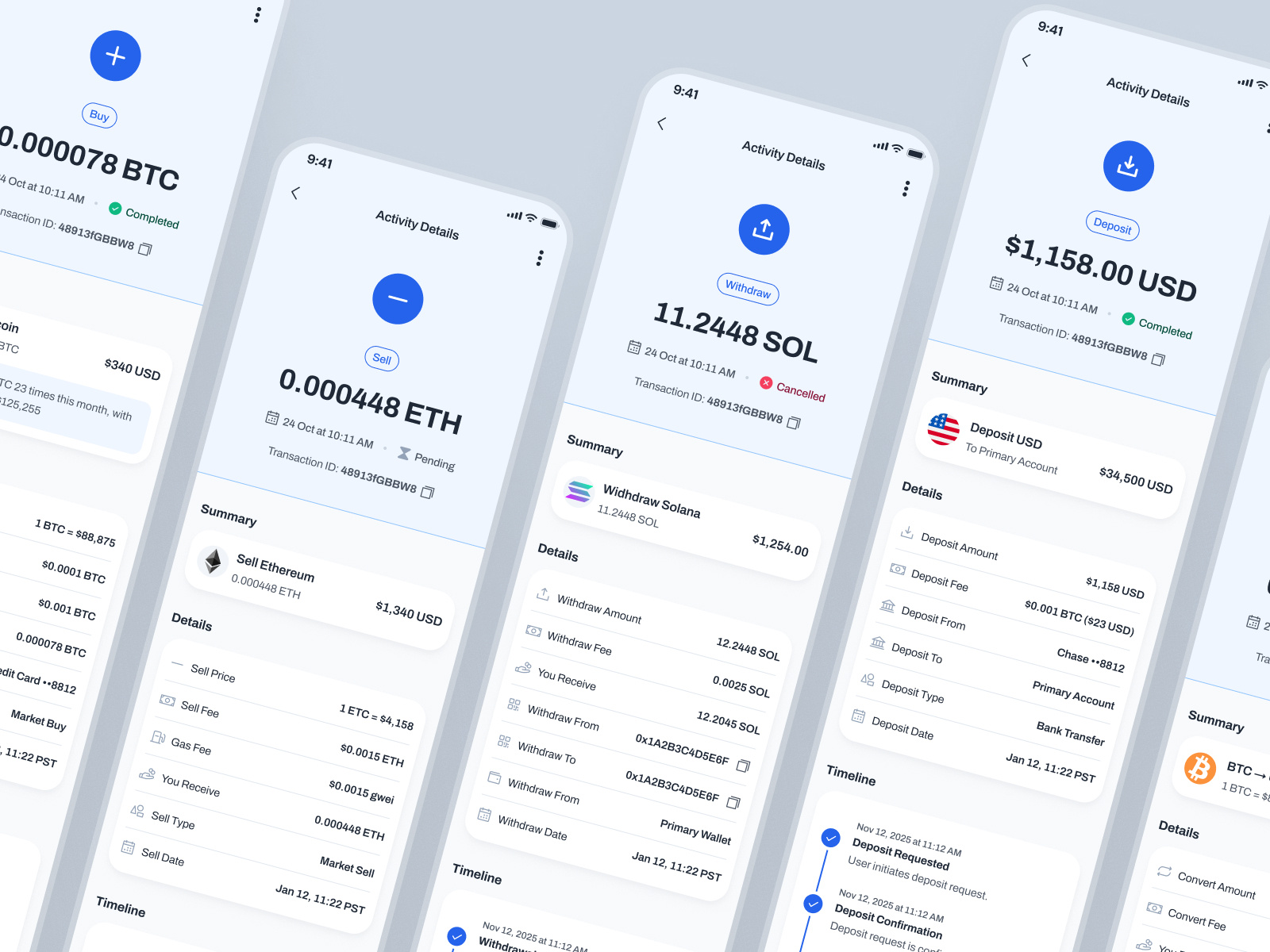 blockfy: AI Crypto Investing & Trading App - Withdraw Asset UIUX by ...