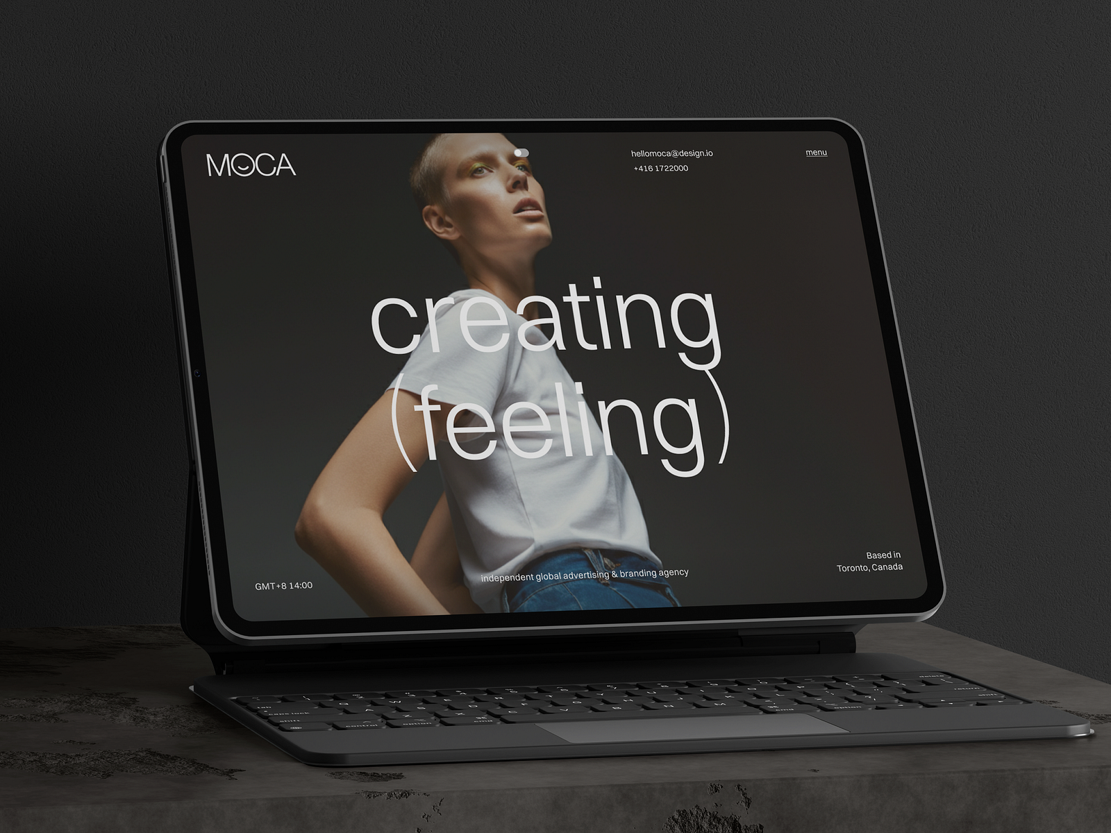 MOCA - Portfolio Site by Halo Design Studio on Dribbble