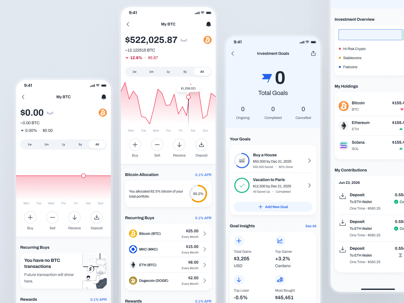 blockfy: AI Crypto Investing & Trading App - Profile Setting UI by ...